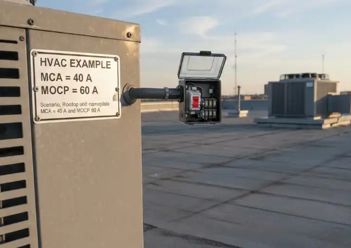 How to calculate the capacity of a circuit breaker