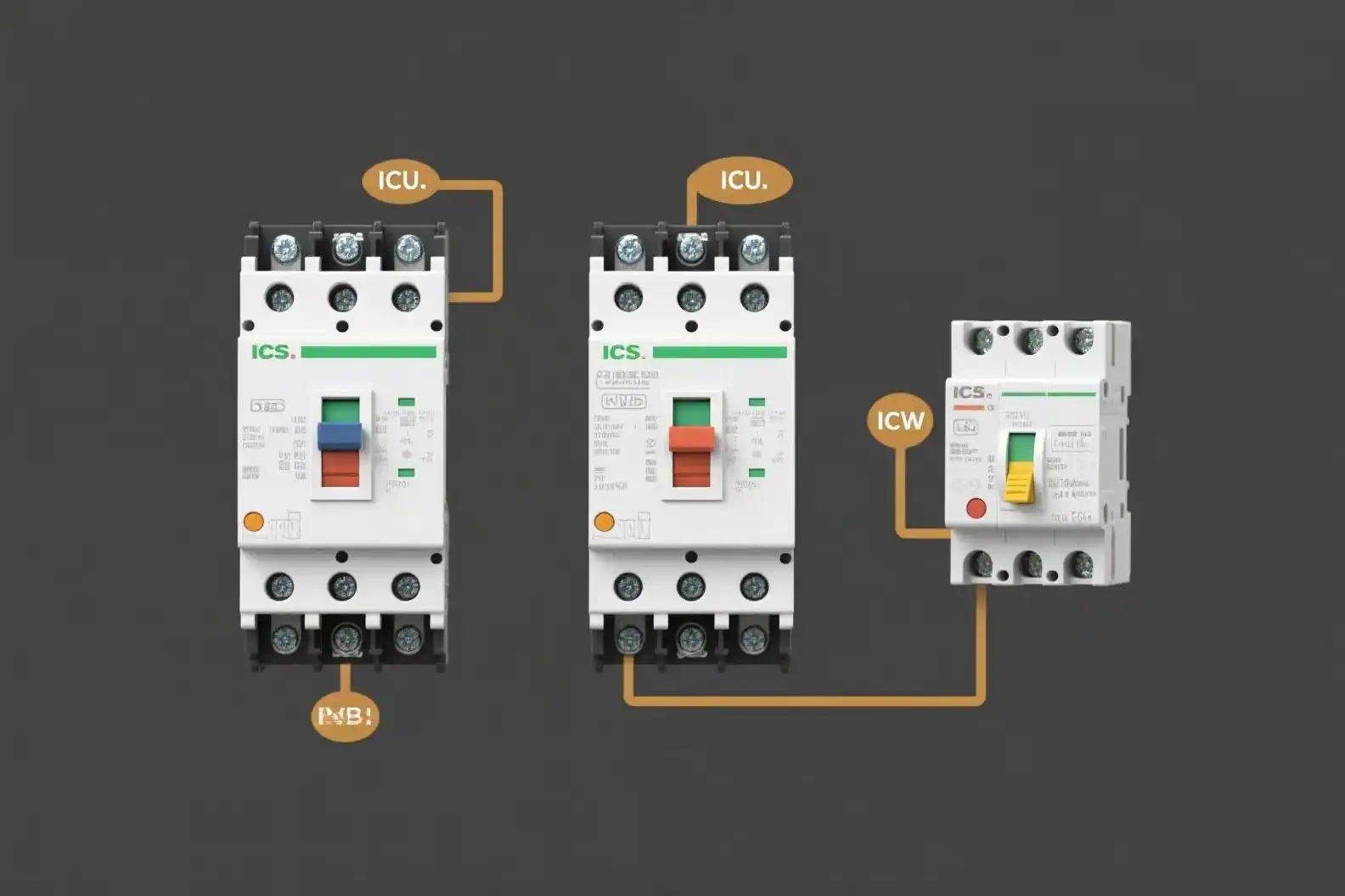 The difference between ICS, ICU, and ICW in circuit breakers