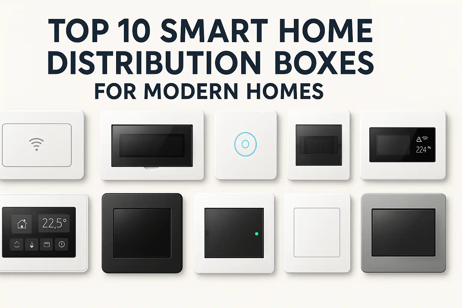 Top 10 Smart Home Distribution Boxes for Modern Homes