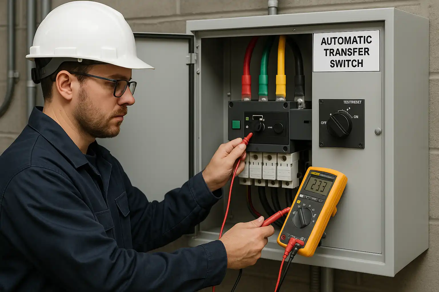 How to Test an Automatic Transfer Switch Safely and Effectively