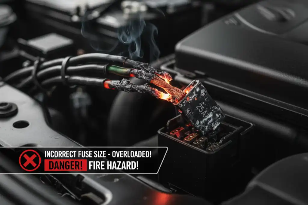 How to Match 12V Fuse Sizes to Device Current and Wire Ampacity