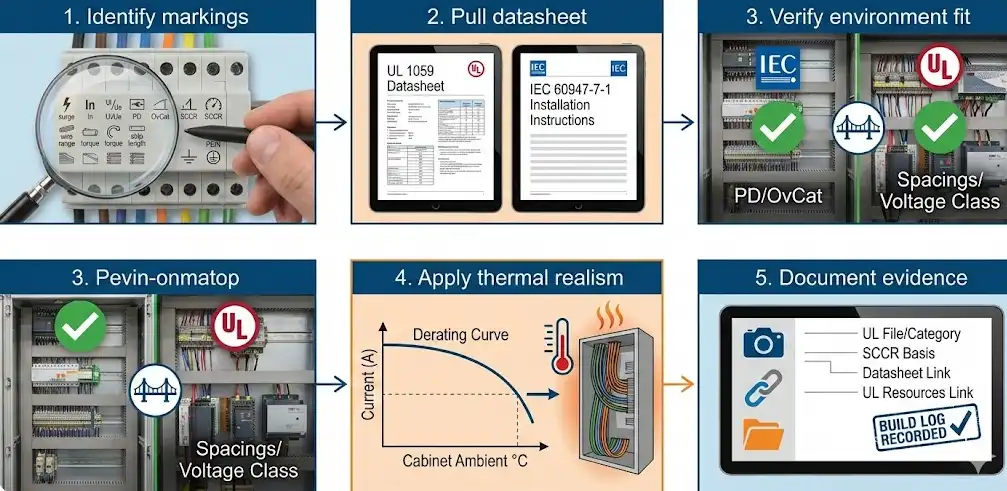 How to Interpret Terminal Block Markings for UL/IEC Panels