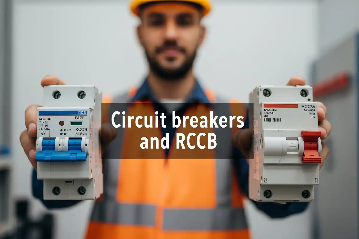 Circuit breakers and RCCBs: Understanding the difference