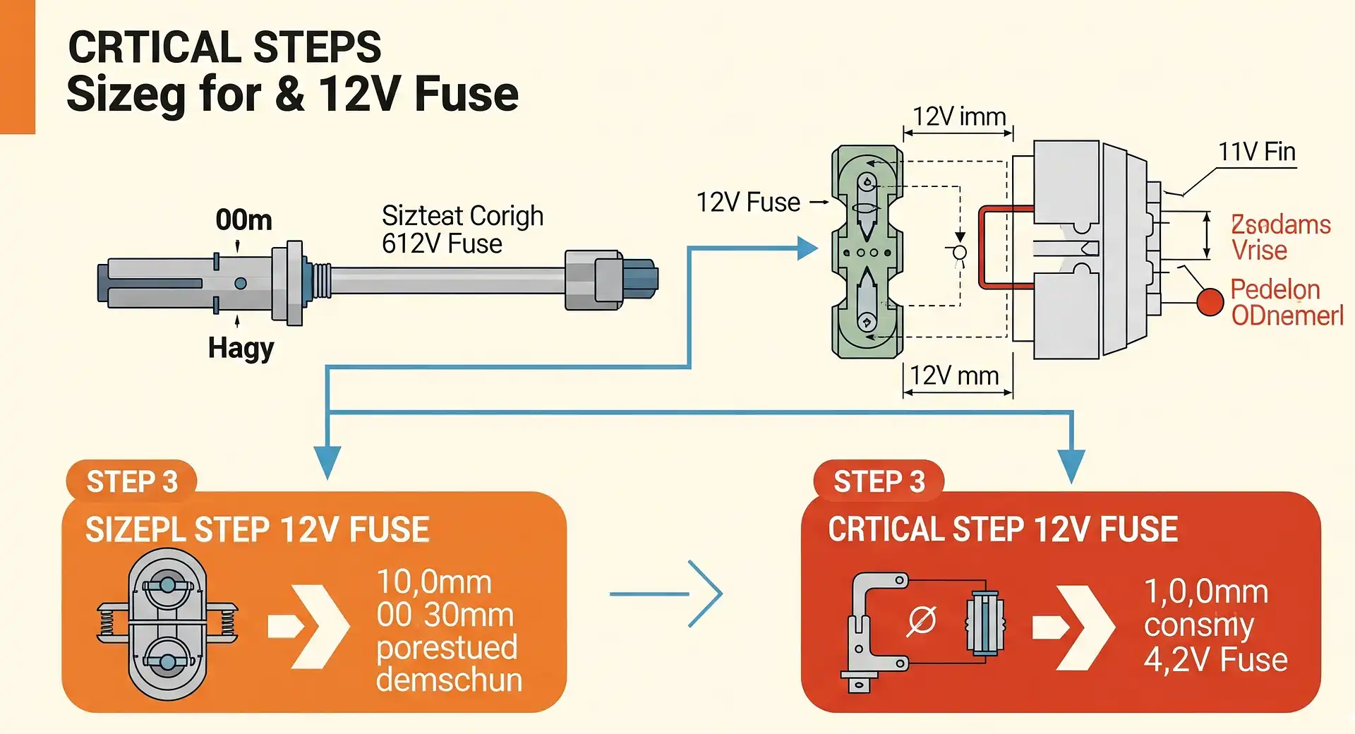 How to Match 12V Fuse Sizes to Device Current and Wire Ampacity