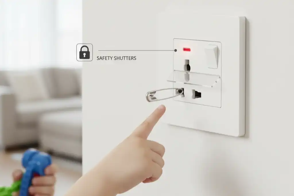 The difference between European and American sockets