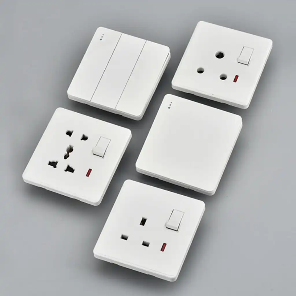UK Switch and Socket for Residential and Commercial Use