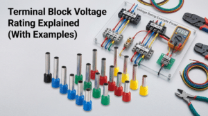 Terminal Block Voltage Rating Explained (With Examples)